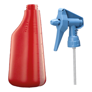 Red spray bottle 600ml – Baudoin Ocean Wash Systems