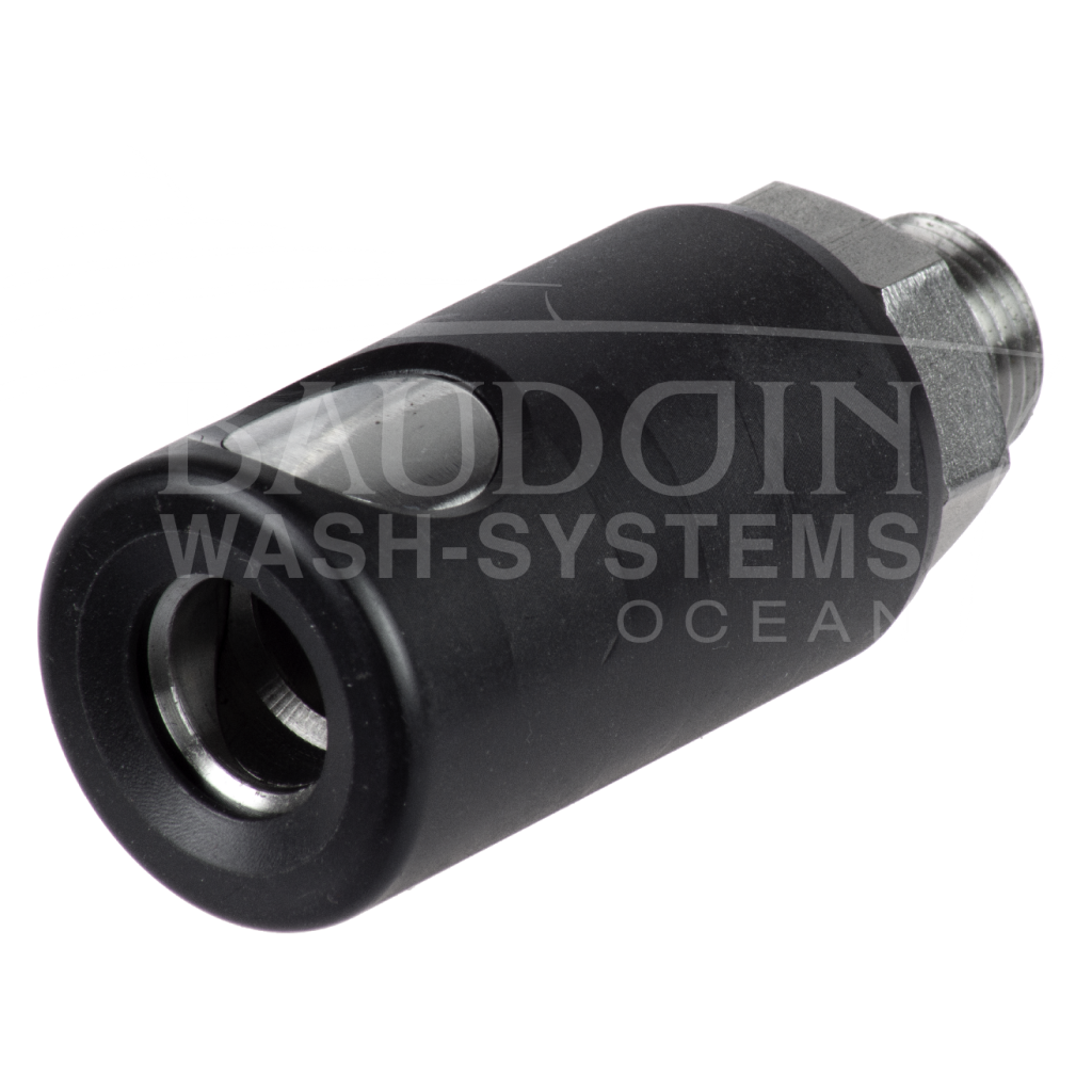 Ocean DN8 Coupling with Outside Thread – Baudoin Ocean Wash Systems