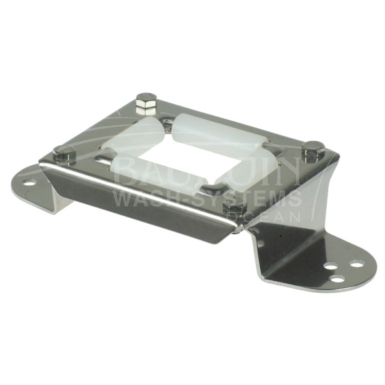 Hose guide with plastic rolls – Baudoin Ocean Wash Systems